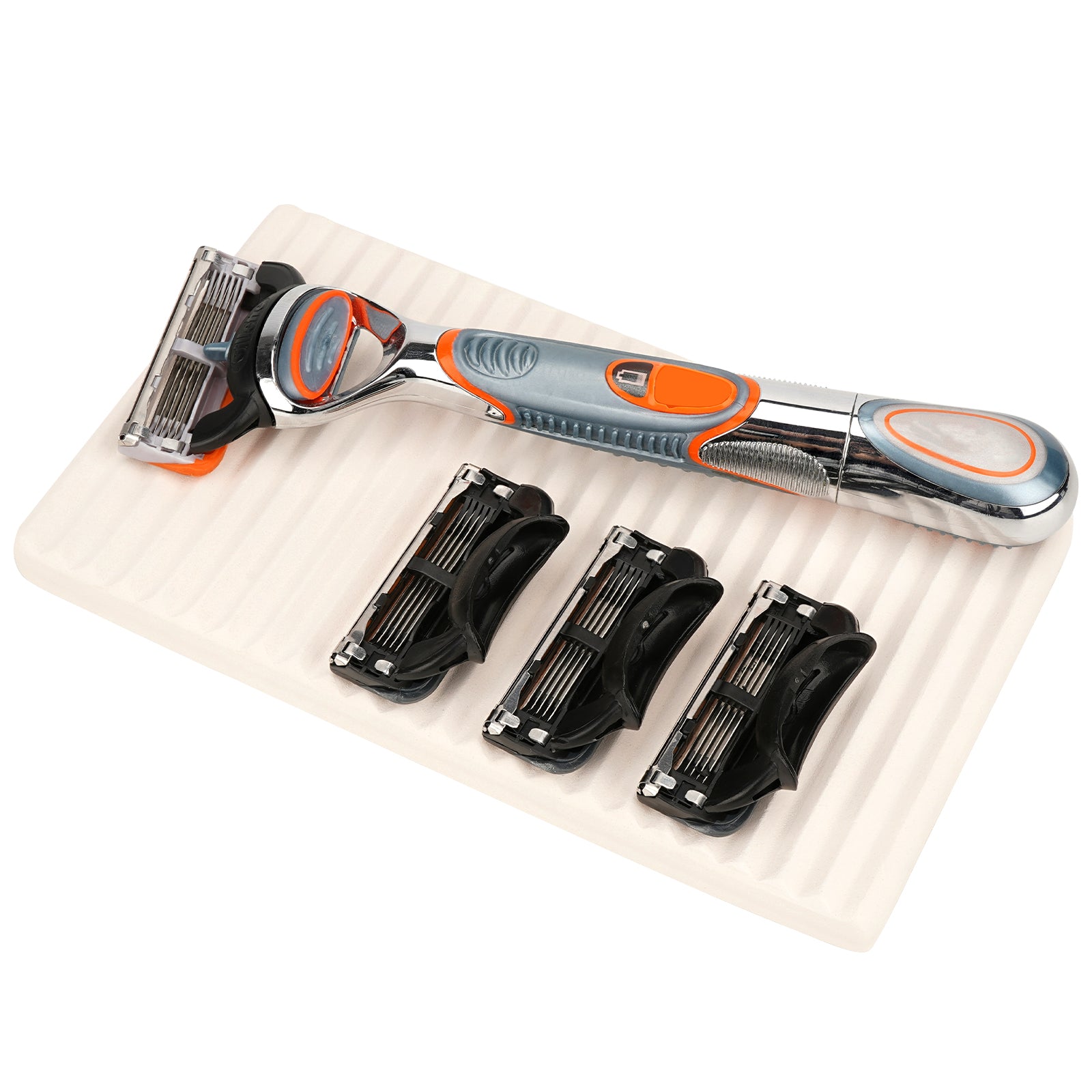 Linkidea Diatomite Razor Holder Tray, Quickly Dry Safety Razor Stand f ...